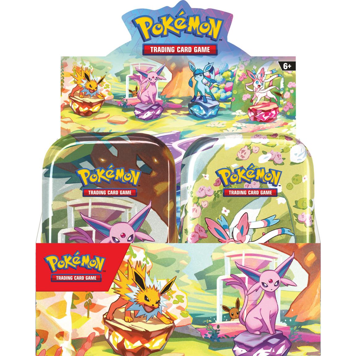 Pokemon Trading Card Game Prismatic Evolutions Mini Tin DISPLAY [Pre-O – MRC Card Shop