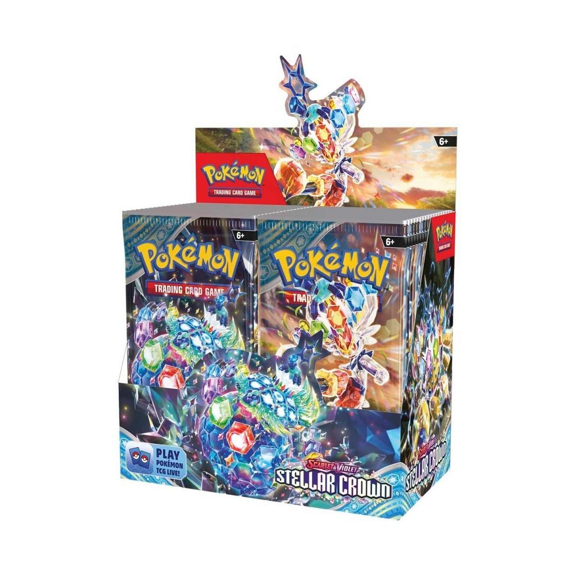 Pokemon Trading Card Game: Scarlet and Violet Stellar Crown Booster Bo ...