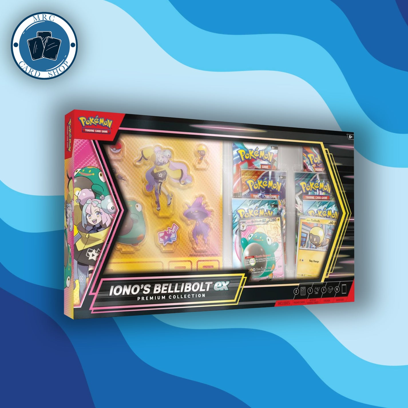 Pokémon - Trading Card Game: Iono’s Bellibolt ex Premium Collection [P ...
